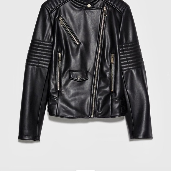 Zara | Jackets & Coats | Zara Moto Biker Jacket | Poshmark